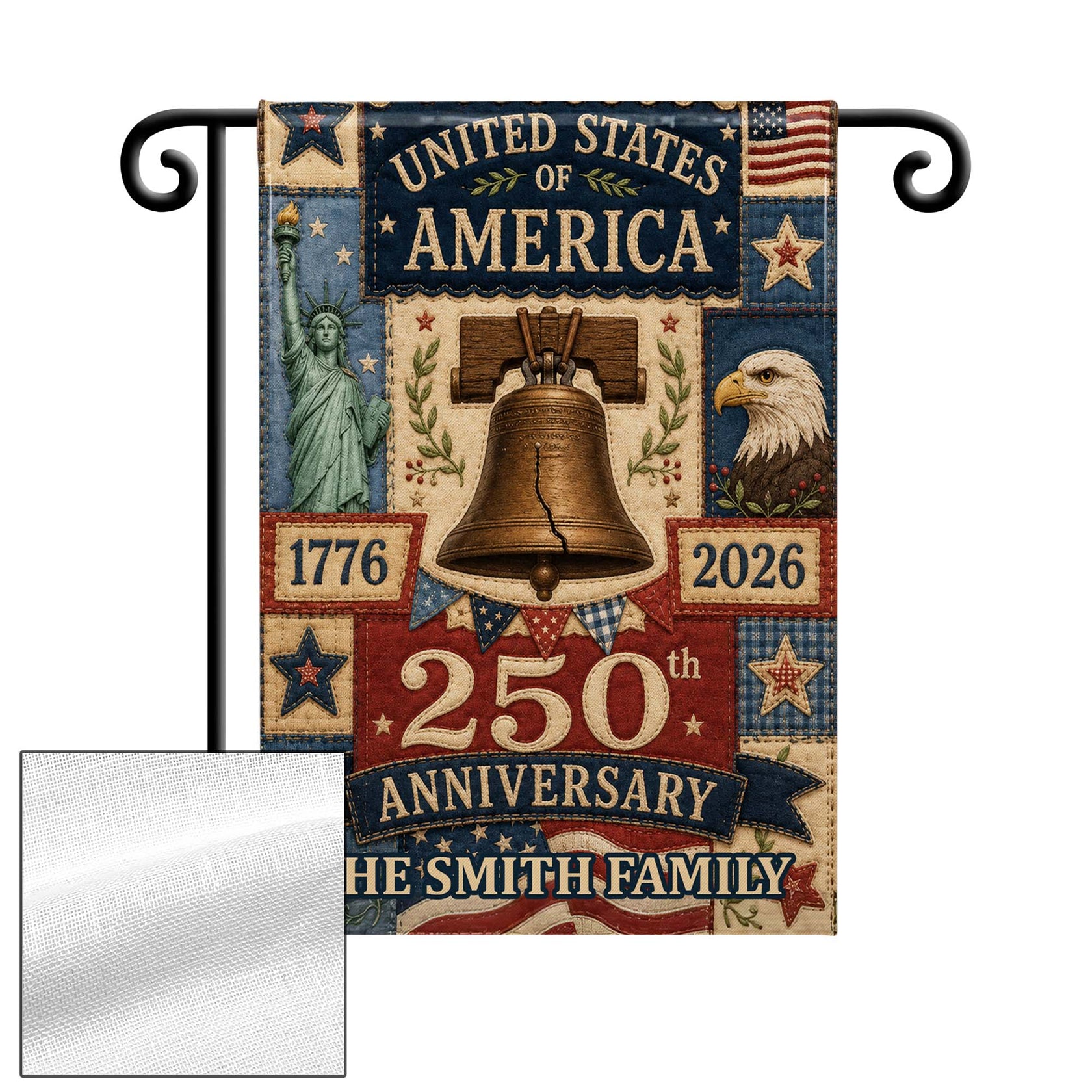 United States of America 250th Anniversary, Personalized Flag, Gift For ...