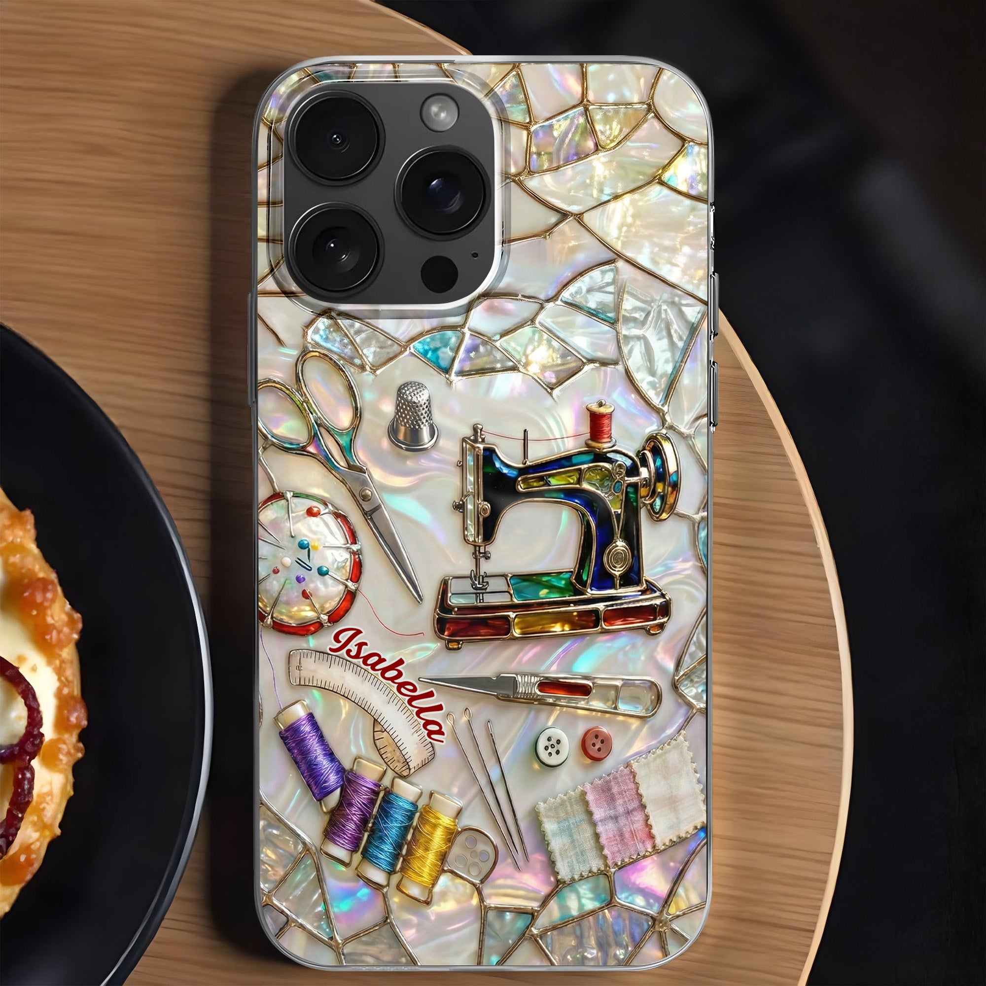 Celebrate Your Creativity,Personalized Clear Phone Case,Gift For Craft ...